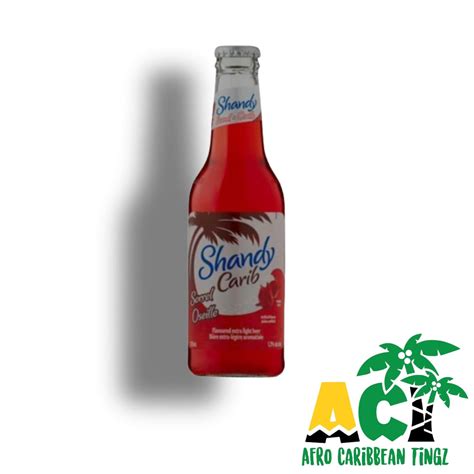 Carib Shandy Sorrel Trinidad 275ml Afro Caribbean Tingz