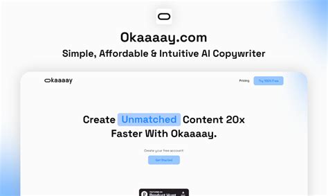 Okaaaay Simple Affordable And Intuitive Ai Content Generator Is On Apprater