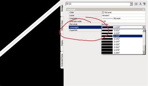 Solved Resetting Viewport Line Width Autodesk Community