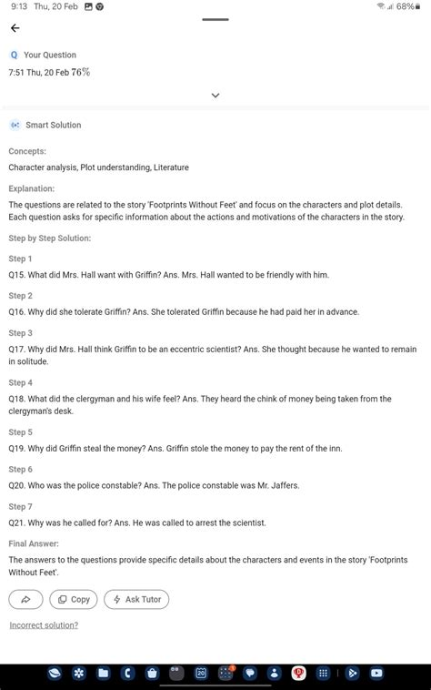 913 Thu 20 Feb Ll 68 Q Your Question 751 Thu 20 Feb 76 It S