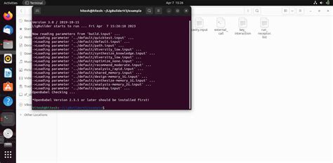 How To Solve This Issue I Installed Openbabel And Still It Is Showing This Error Rubuntu