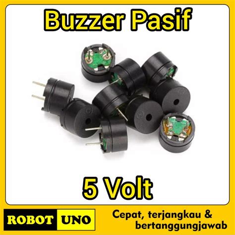 Jual Buzzer Pasiv 5 Volt Buzzer Speaker Pasive Mini Alarm 5v 5 Volt Shopee Indonesia