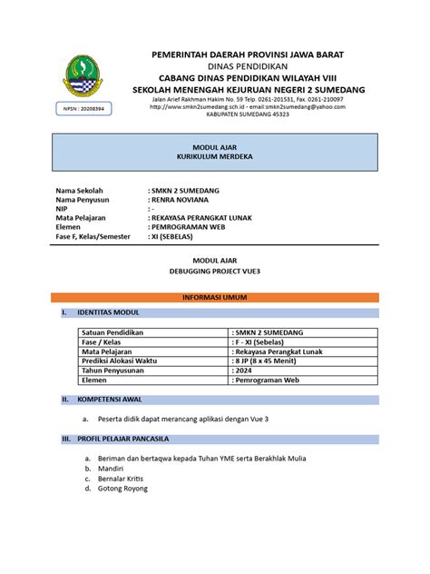 modul ajar debugging pdf