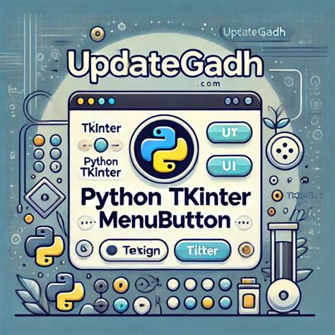 Python Tkinter Menubutton