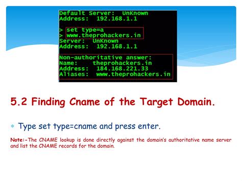 Information Gathering Using Windows Command Line Utility Pptx
