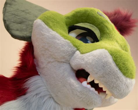 Suave Salmon Partial Fursuit Lemonbrat