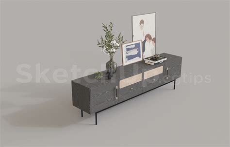 6541 Free Sketchup Console Table Model Download Sketchup Models For Free Download