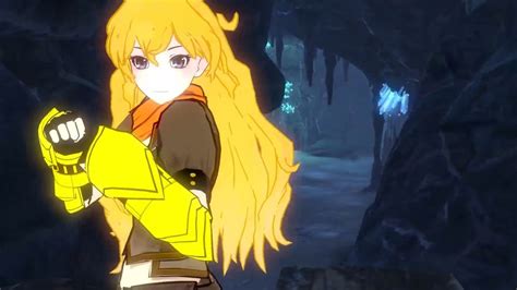 Yang Xiao Long Uses Arm Gauntlets Is Rubys Big Babe And Semblance Is Strength Anime Rwby