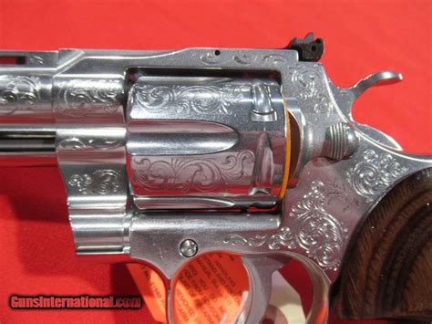 Colt Python Custom Shop C Armory Engraved 357 Magnum 6 NEW For Sale