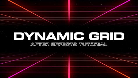 Dynamic Grid Animation In After Effects After Effects Tutorial