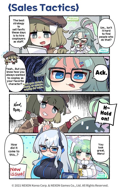 Momiji Meru And Yakumo Blue Archive Drawn By Donmin H Danbooru