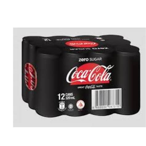 Coke Zero 12 Cans 330ml Food And Drinks Alcoholic Beverages On Carousell