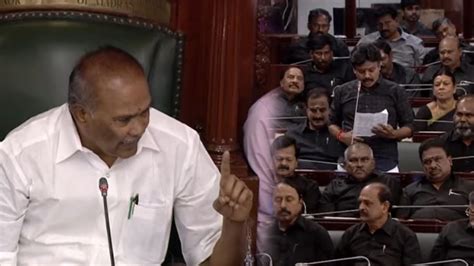 புகழ்வதை நிறுத்தீட்டு கேள்விய கேளுங்க Epsயை புகழ்ந்த Admk Mla விடம் சபாநாயகர் Appavu ஆவேசம்