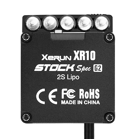 Hobbywing XeRun XR Pro Stock Spec G EuroRC Com