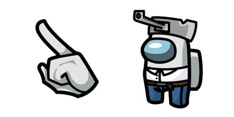 Among Us Plants Vs Zombies Crazy Dave Character Cursor Custom Cursor