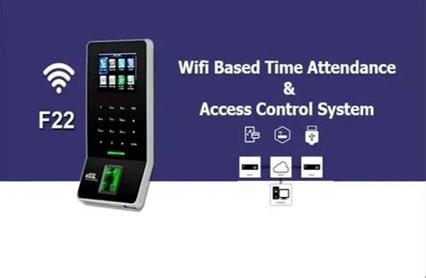 Black Scratch Proof Sensor Biometric Door Access Control System Screen Size 4 Inch Fixed