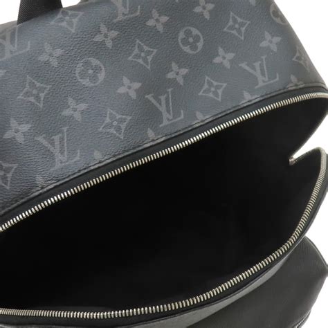 Louis Vuitton Lv 路易威登 黑灰色 Taigarama帆布 Discovery Backpack Pm 後背包 【二手名牌