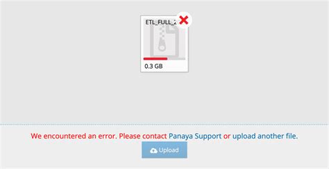 Code Box Upload Troubleshooting