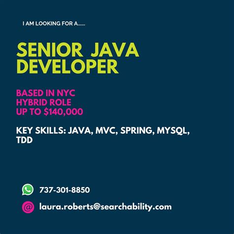 Laura Roberts On Linkedin Hiring Java Fintech Softwareengineer