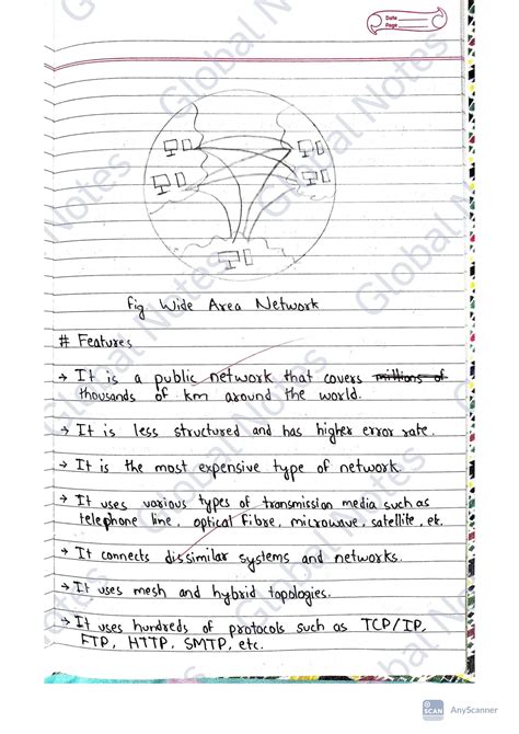 Data Communication And Networking Global Notes