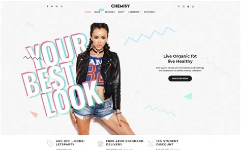 Chemisy Clothes Elementor Woocommerce Theme