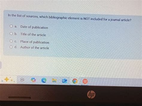 In The List Of Sources Which Bibliographic Studyx