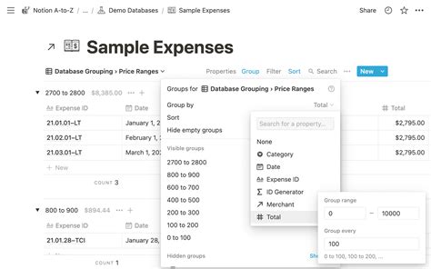 Notion VIP The Grouping Guide
