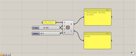Grasshopper How To Use The Rectangle To Create Rectangular Line Data