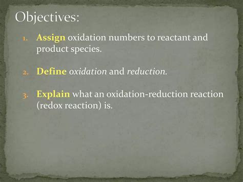 Chapter 19 1 Oxidation And Reduction PPTX Chemistry Science