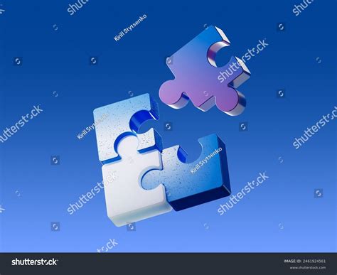 Jigsaw Puzzle Tiling Puzzle Puzzles Parts Stock Illustration 2461924561