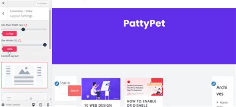 Multiple Page Templates Flexia