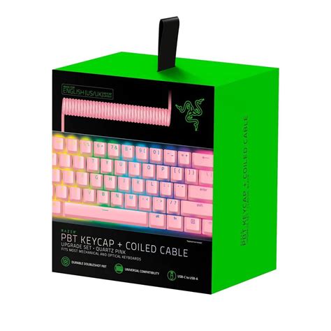 Razer Pbt Keycap And Coiled Cable Upgrade Set Berdaya