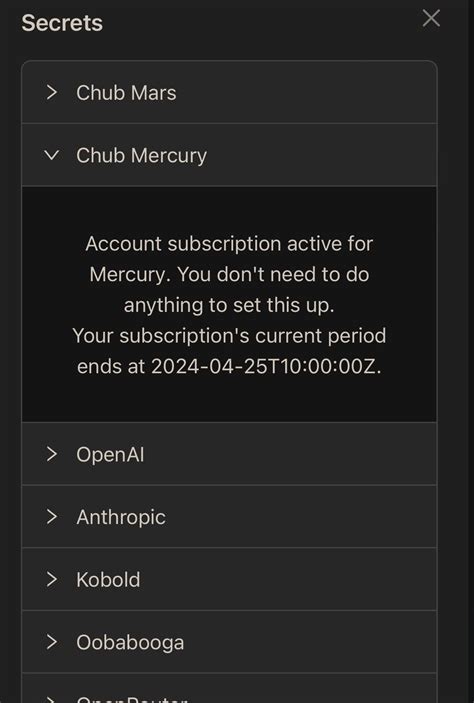 Mercury Api Not Ready Despite Having Sub Rchubai