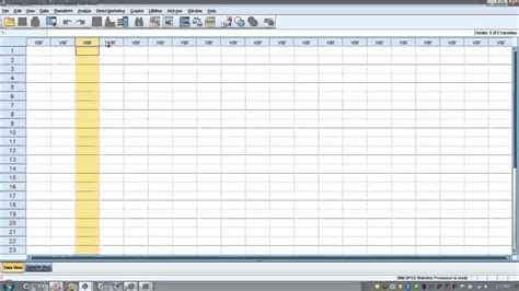 How To Use Spss Oraganizingcoding And Entering Data For Non Parametric Data Analysis Youtube