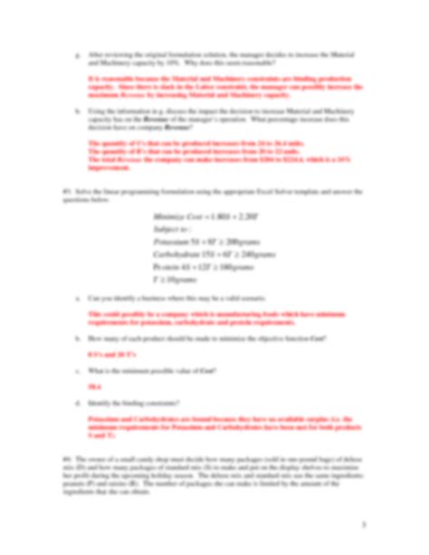 Solution Linear Programming Sample Problems W Solutions Reviewer Notes Studypool