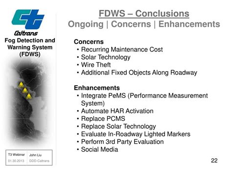 Ppt Fog Detection And Warning System Fdws Powerpoint Presentation