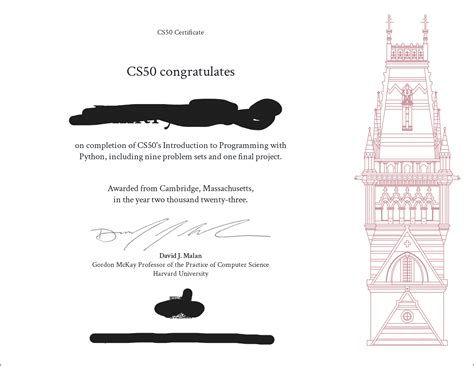 finished cs50p my second course it was so good and fun like cs50 with