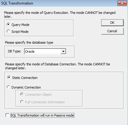 SQL Transformation In Informatica With Examples