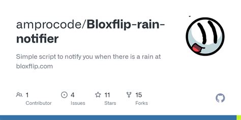 Github Amprocodebloxflip Rain Notifier Simple Script To Notify You When There Is A Rain At