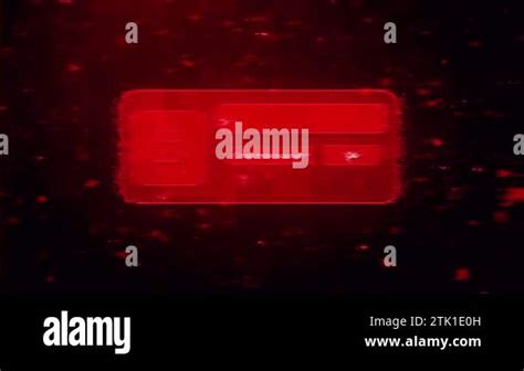 System Hacking Alert Detected Device Infected Computer Animation Pixel Flicker Software Global