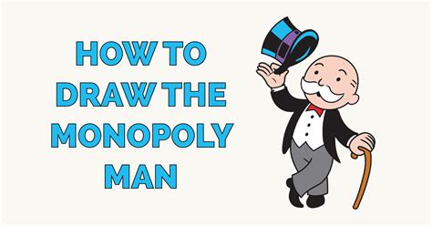How To Draw The Monopoly Man Really Easy Drawing Tutorial