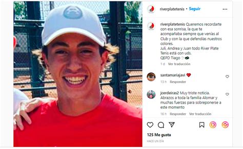 Quién Era El Joven Tenista Tiago Alomar Y La Principal Hipótesis Del Accidente Que Causó Su