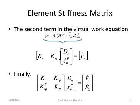 Ppt Finite Deformation Based Analysis Of Strain Gradient Plasticity Powerpoint Presentation