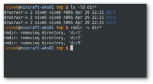 How To Delete Remove A Directory Linux Command NixCraft