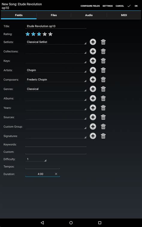 Android 용 MobileSheets Trial APK 다운로드