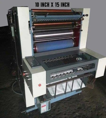 Single Color Offset Printing Machine At Rs 275000 Mini Offset Printing Machine In Faridabad