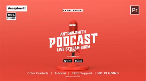 Podcast Intro Template Logo Stings Ft Intro Podcast And Interview Intro Envato