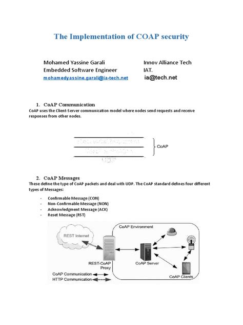 The Implementation Of Coap Security Pdf Public Key Certificate Transport Layer Security