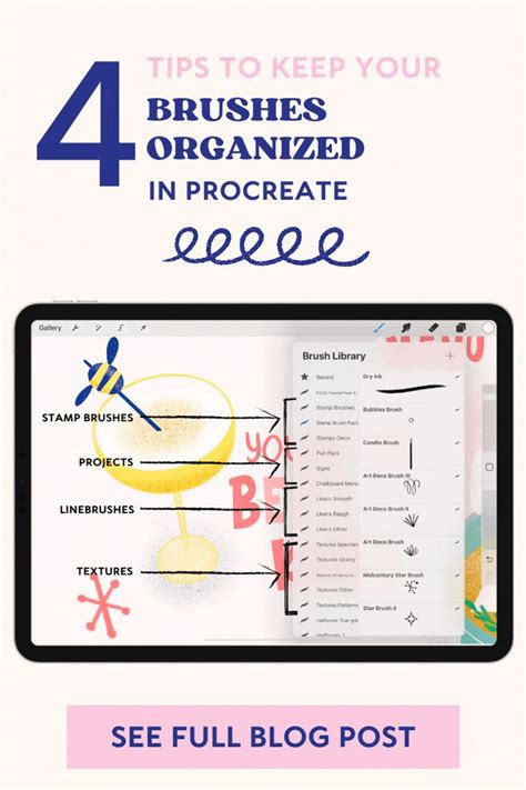 4 Tips To Keep Your Brushes Organized In Procreate Procreate How To