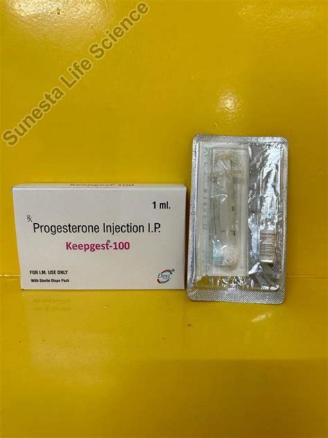 Keepgest Plain Progesterone Mg Injection Purity At Rs In Hyderabad